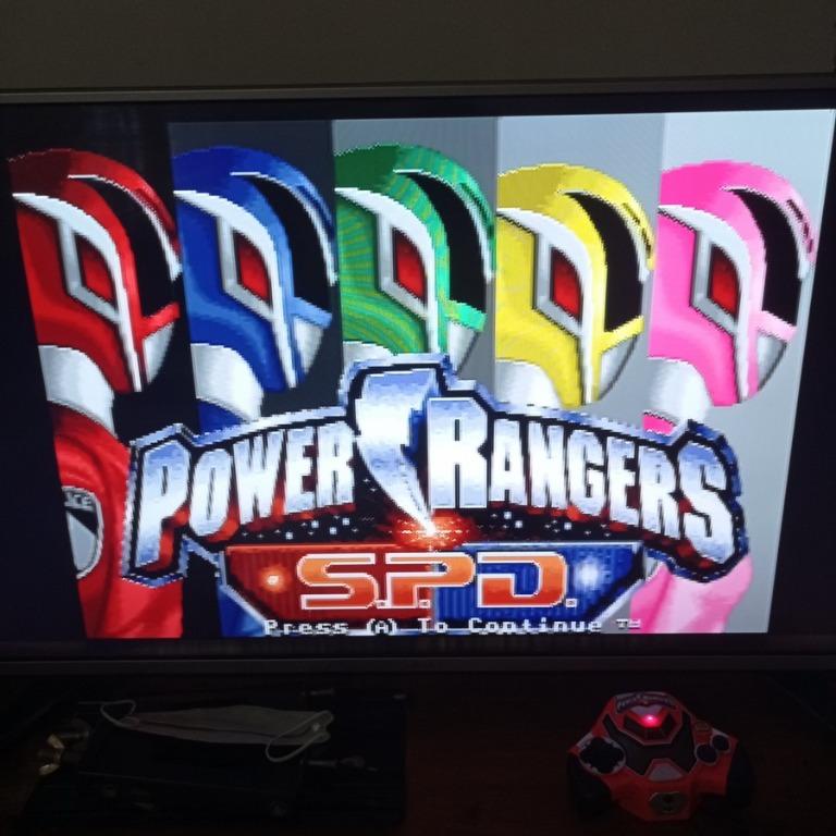Jakks Pacific - Power Rangers SPD TV Game, Elektronik, Lainnya di Carousell