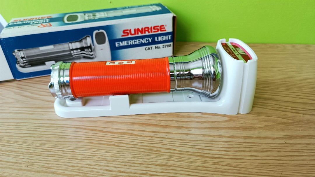 Japan Sunrise emergency light, Furniture & Home Living, Lighting & Fans ...