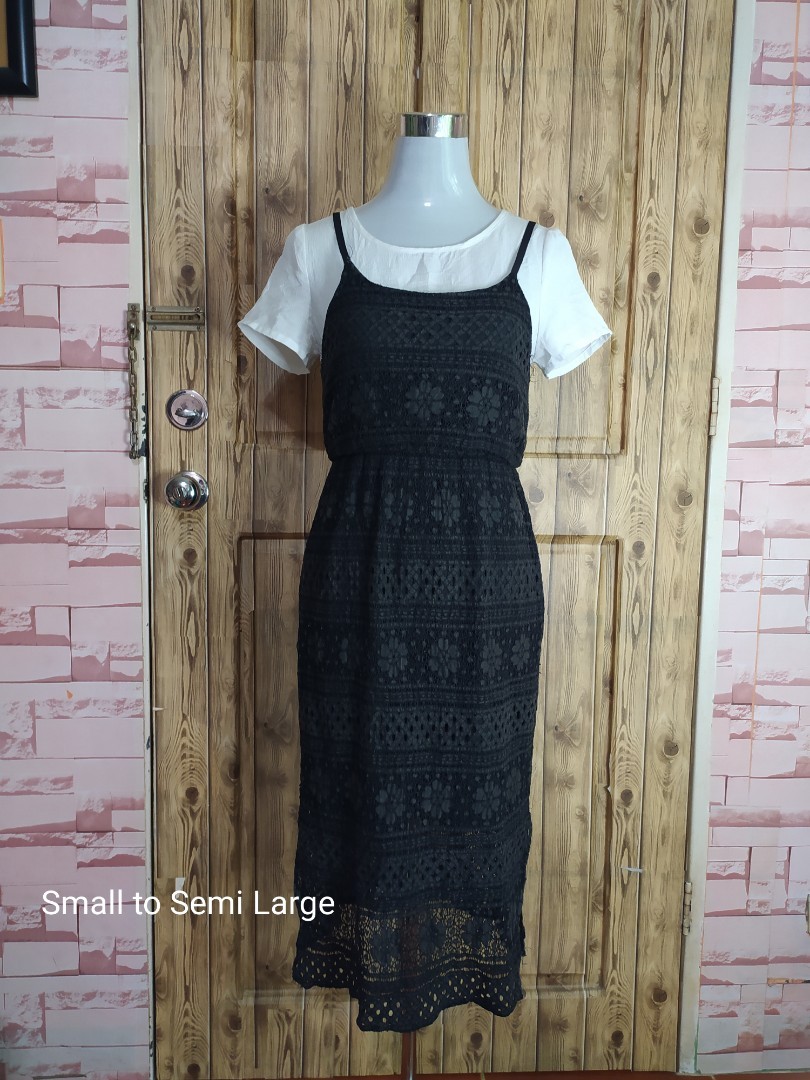 Korean Dress Code Lace, Women's Fashion, Dresses & Sets, Dresses on ...