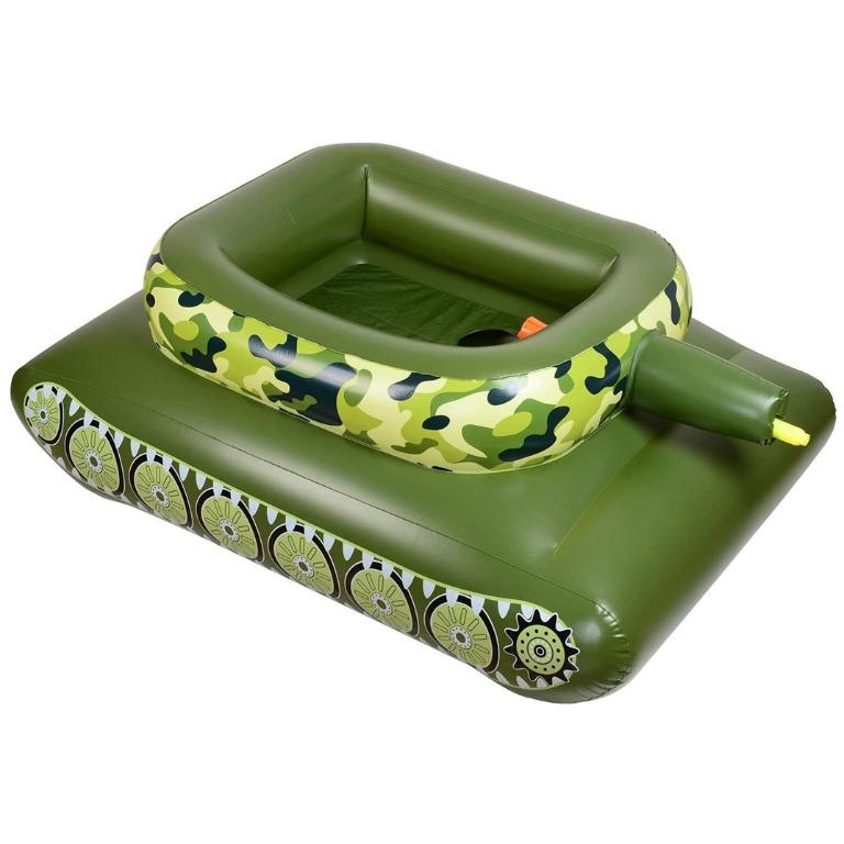 Large beach tank shoot water inflatable float swimming pool party raft ...