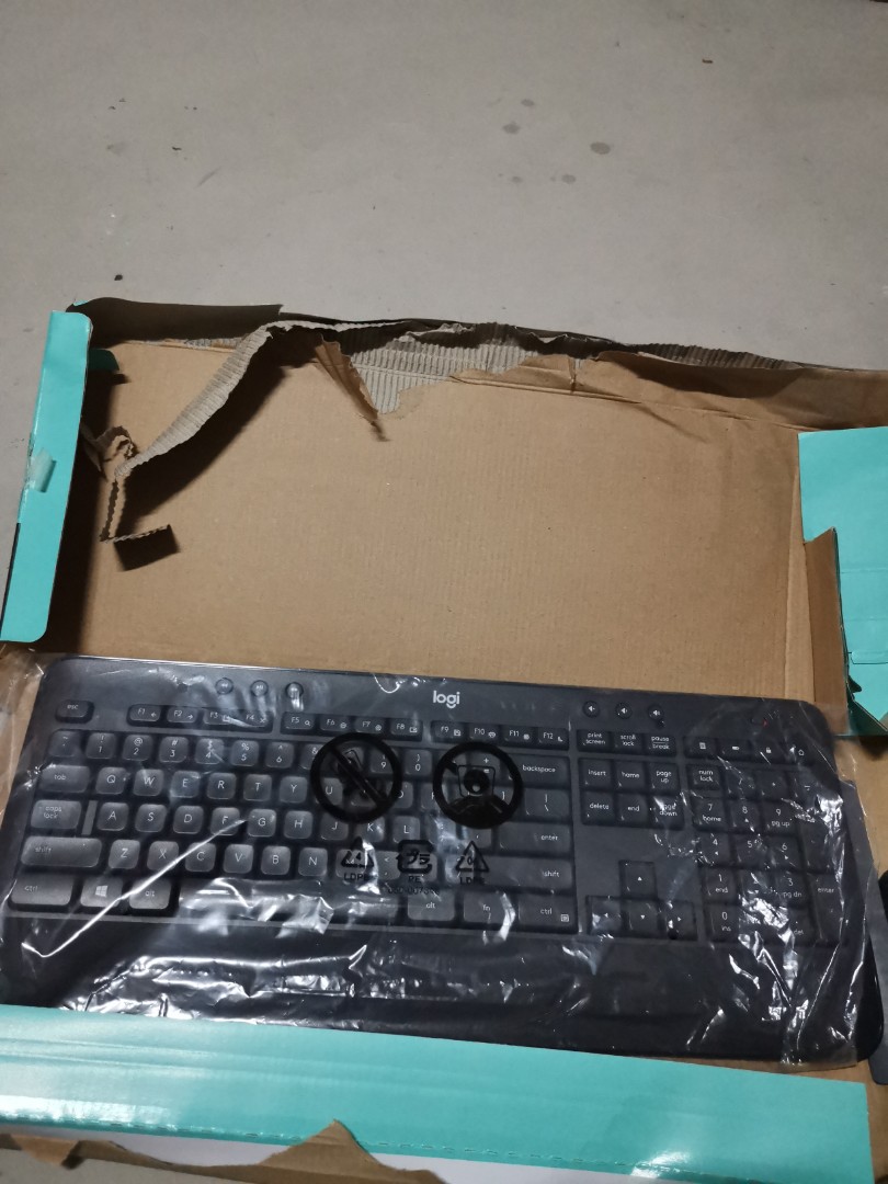 Logitech wireless keyboard K545, Computers & Tech, Parts & Accessories ...