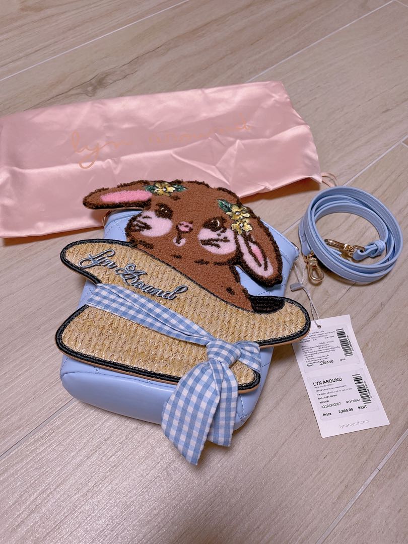 Lyn Around Bunny / Rabbit Sling Bag, Women's Fashion, Bags & Wallets ...