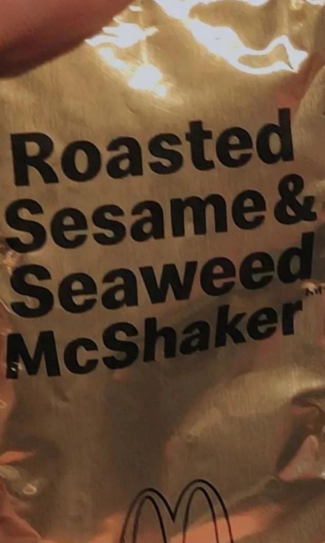 macdonalds seaweed shaker, Food & Drinks, Packaged & Instant Food on ...