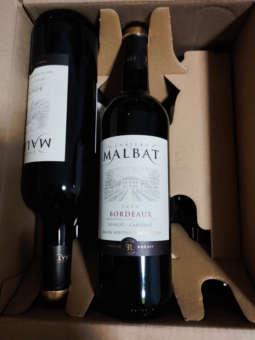 Malbat merlot/cabernet, Food & Drinks, Alcoholic Beverages on Carousell