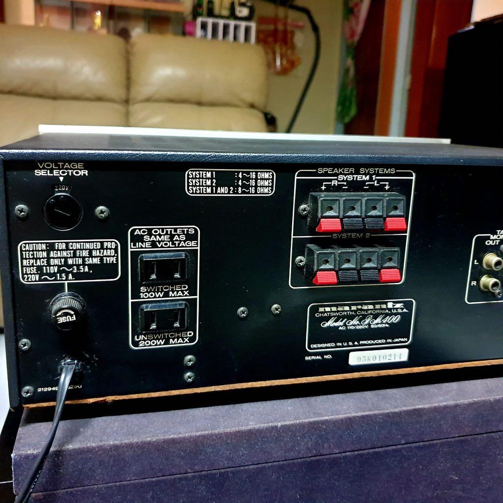 Marantz PM-400 Amplifier, Audio, Soundbars, Speakers & Amplifiers on ...