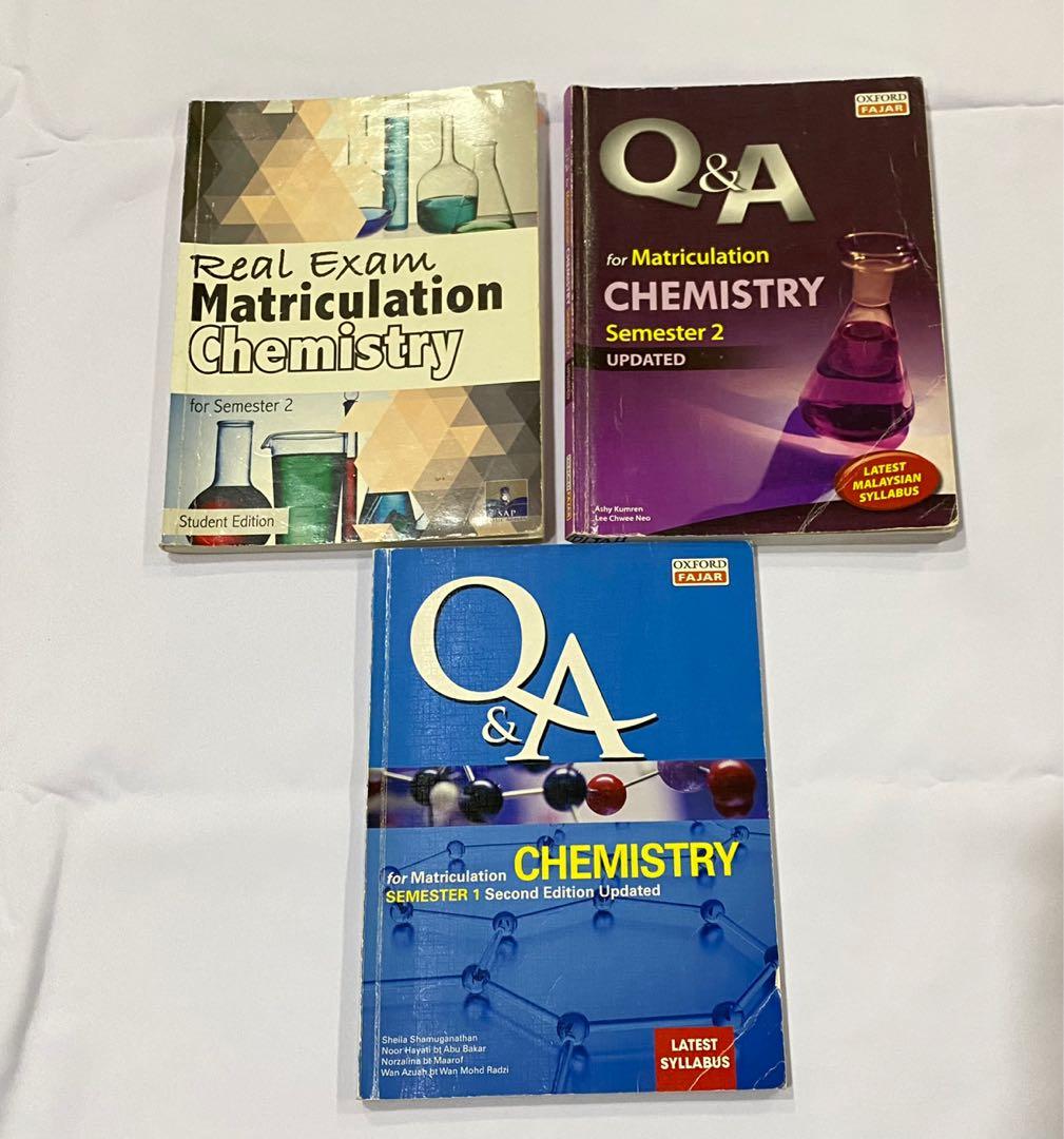 Matriculation Chemistry Exercise books, Hobbies & Toys, Books ...