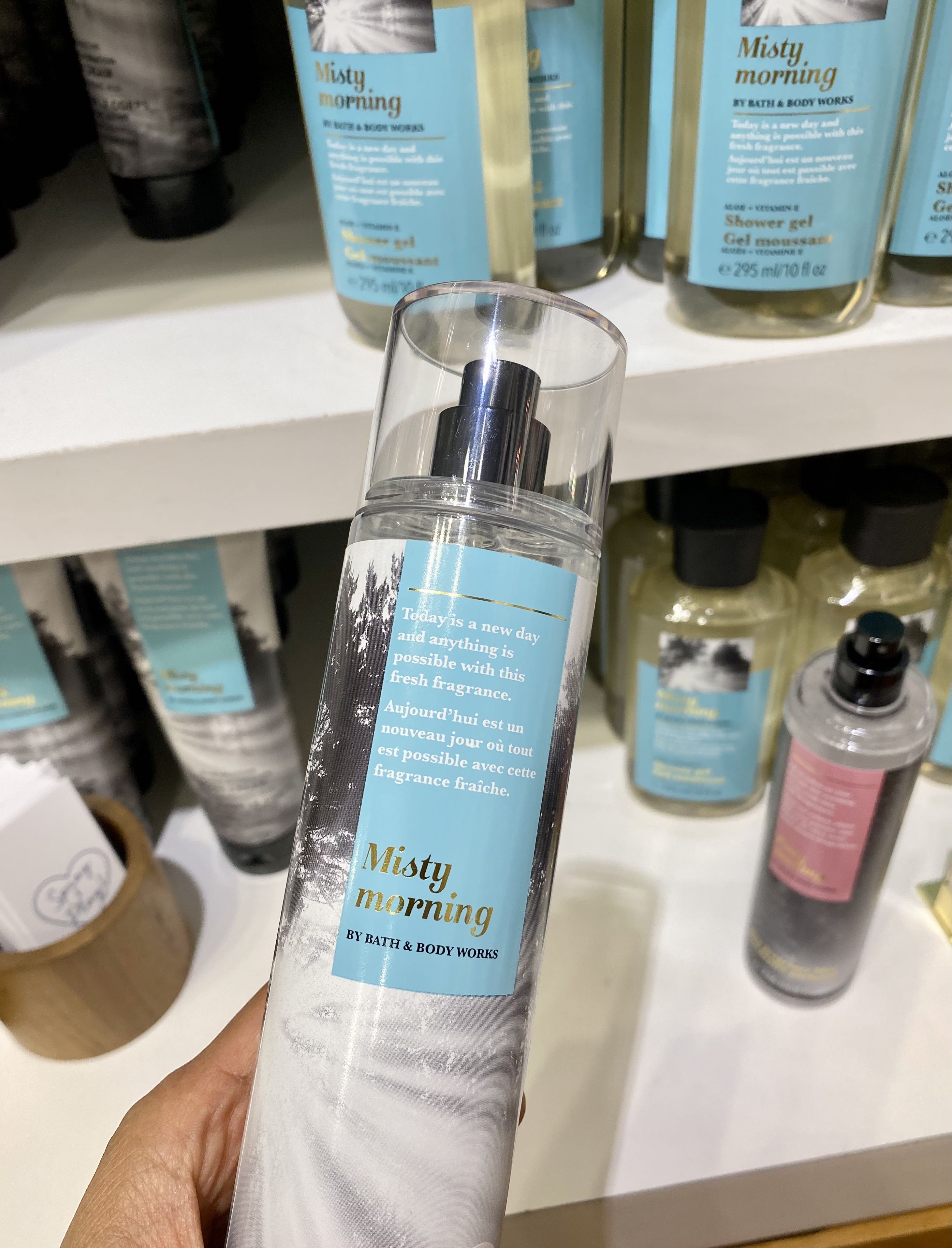 Misty Morning Fine Fragrance mist Bath and Body Works, Beauty ...