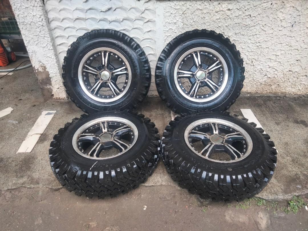 Multicab tires and mags, Car Parts & Accessories, Mags and Tires on ...