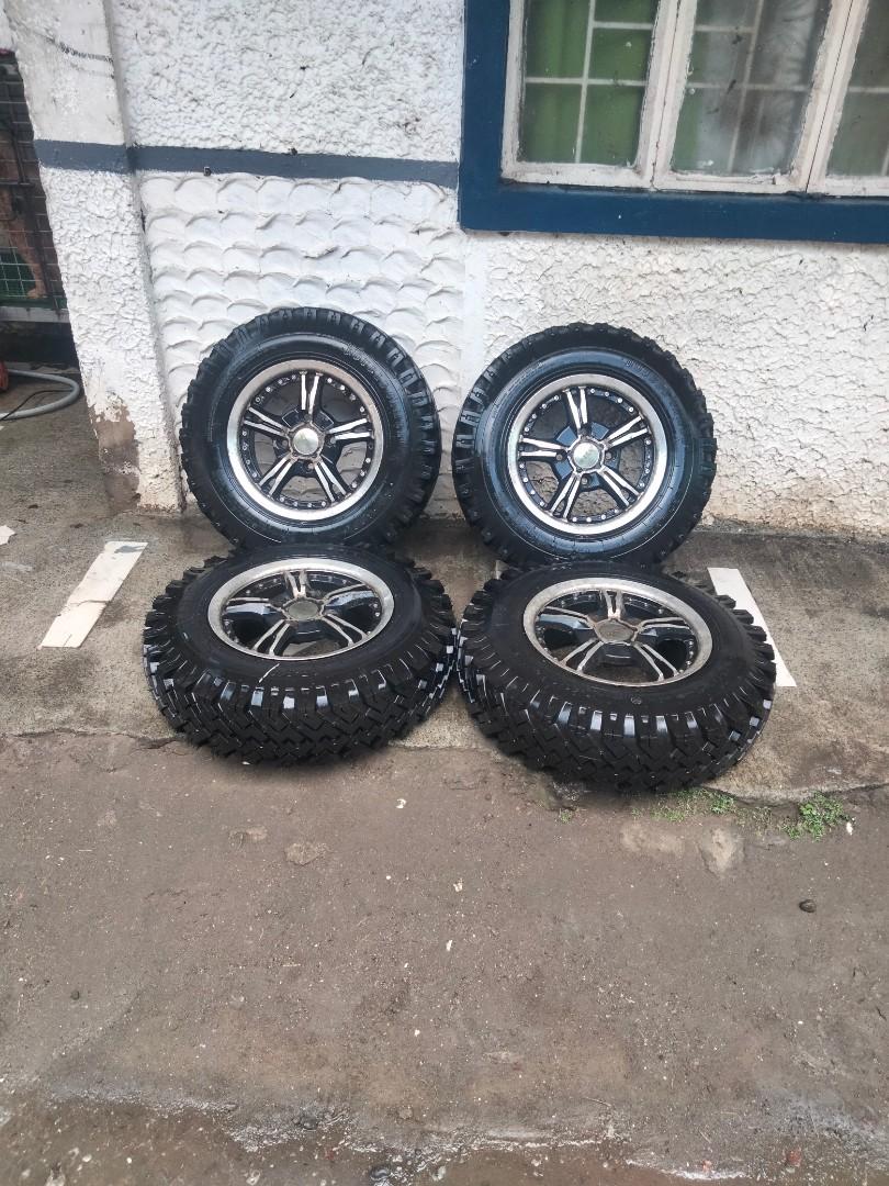 Multicab tires and mags, Car Parts & Accessories, Mags and Tires on ...