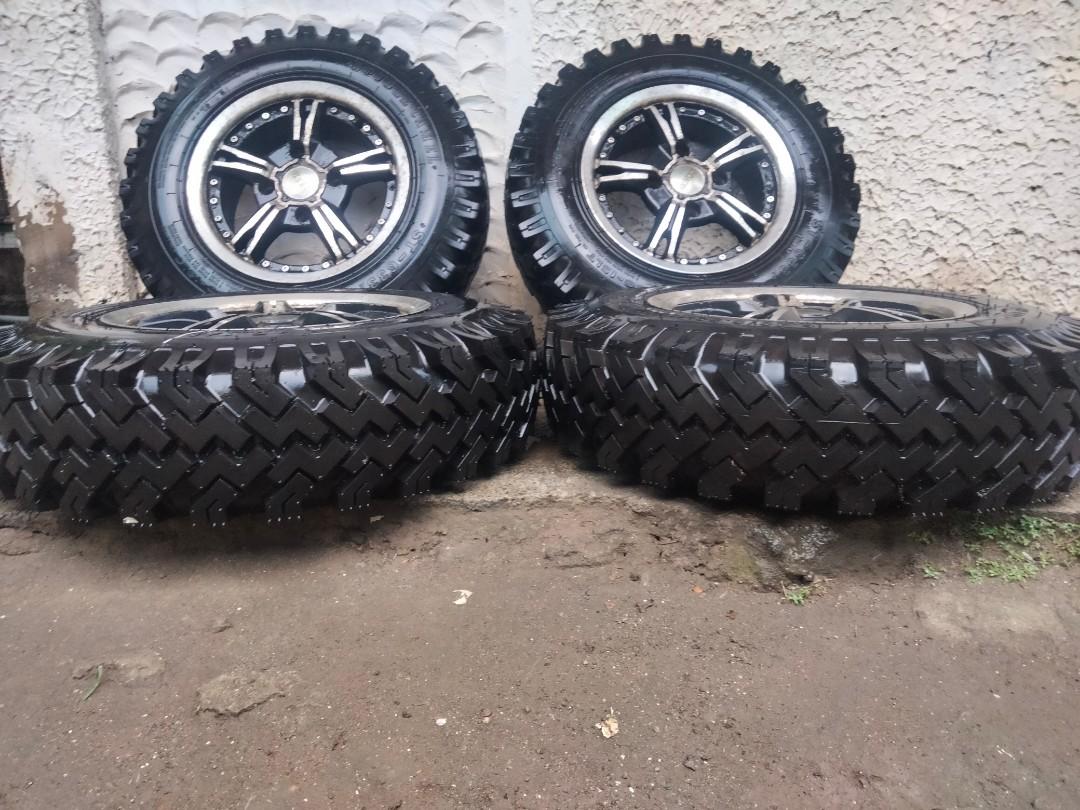 Multicab tires and mags, Car Parts & Accessories, Mags and Tires on ...