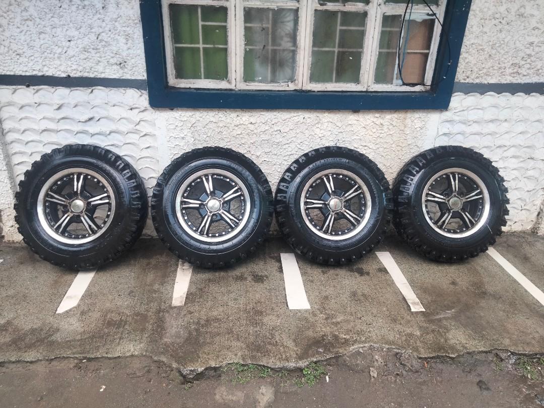 Multicab tires and mags, Car Parts & Accessories, Mags and Tires on ...