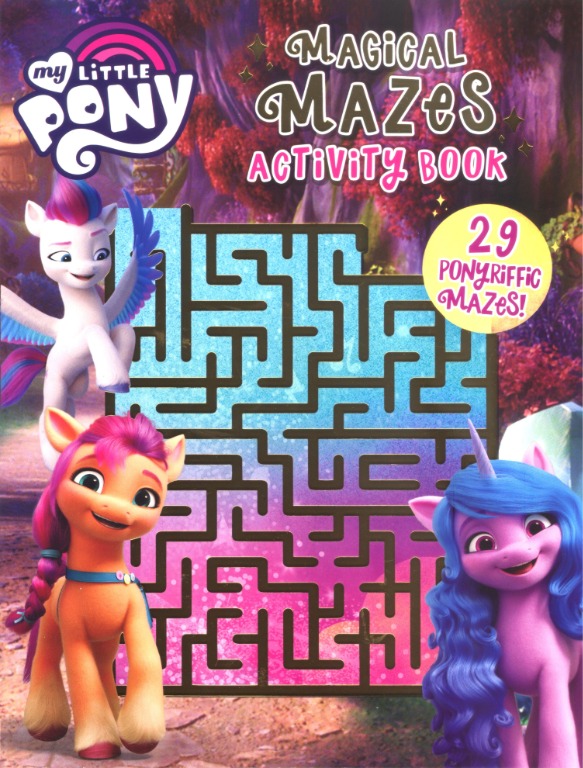 My Little Pony Magical Mazes Activity Book | English | Children's Book ...