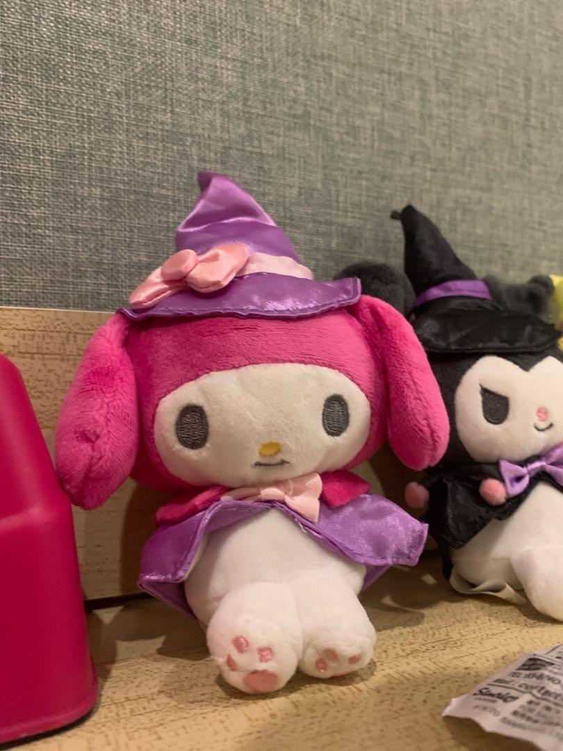 My Melody Kuromi Piano Sweet Witch Mascots Bundle, Hobbies & Toys, Toys & Games on Carousell