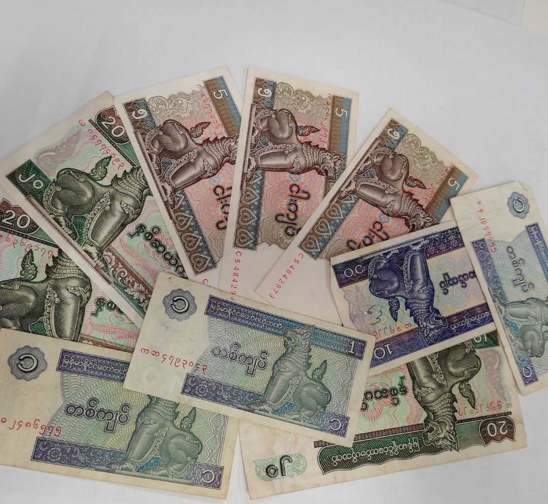 Myanmar Notes, Hobbies & Toys, Memorabilia & Collectibles, Currency on ...
