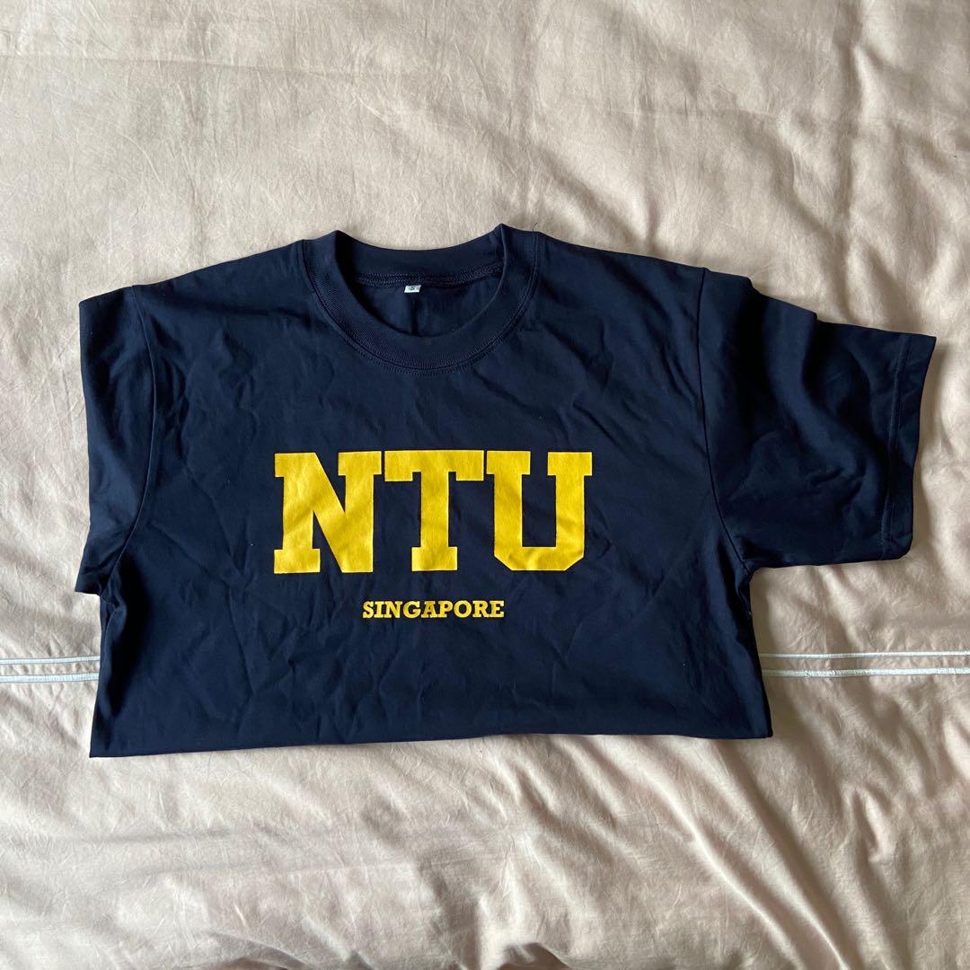 NTU NAVY COTTON SHIRT, Men's Fashion, Tops & Sets, Tshirts & Polo ...