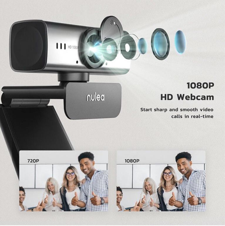 Nulea By Nulaxy C905 Auto Focus 1080p Stereo Mic USB Video Webcam Plug ...