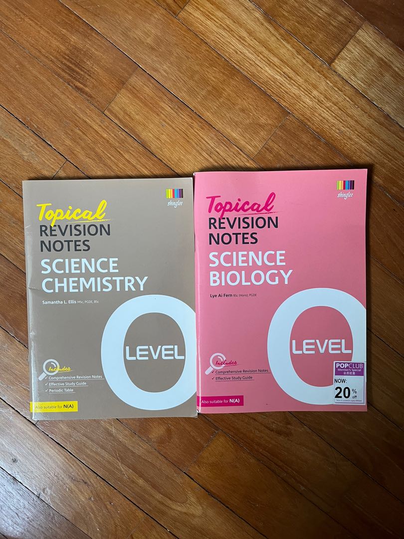 O Level Textbook, Notes, Hobbies & Toys, Books & Magazines, Assessment ...