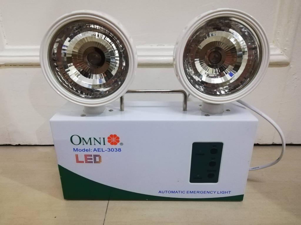 OMNI Automatic Emergency Light (AEL-3038), Everything Else, Others on Carousell
