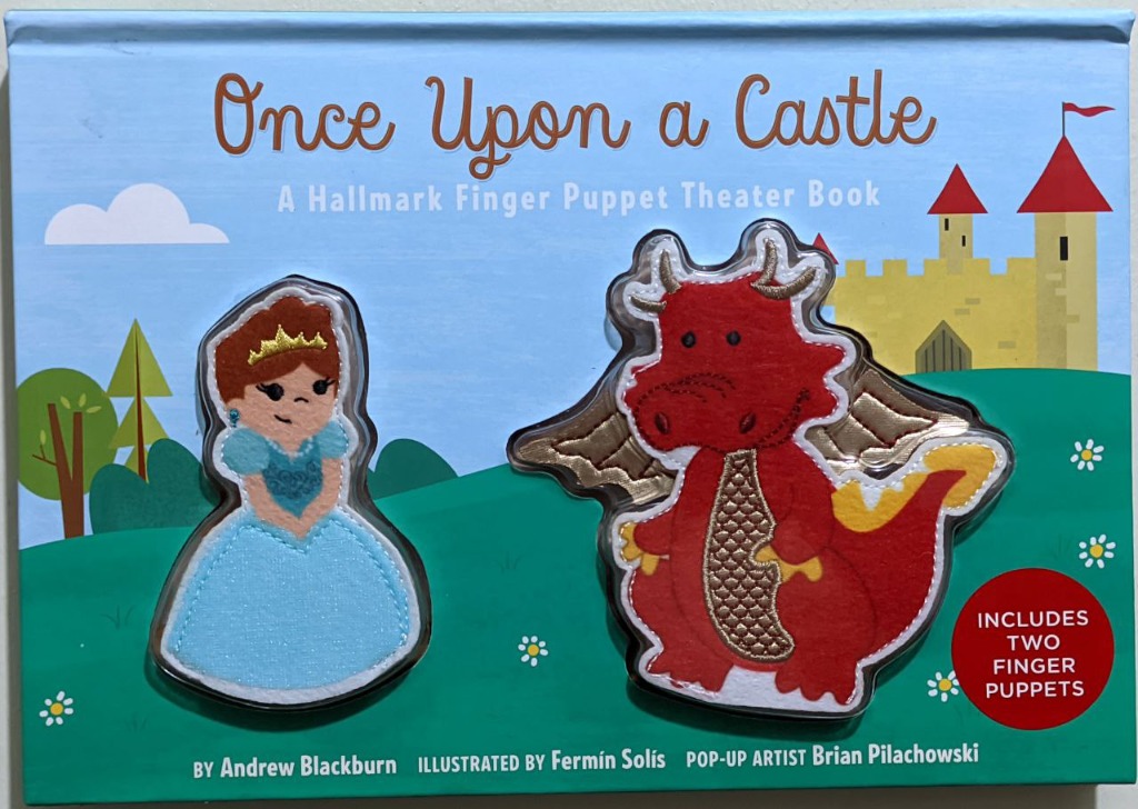 Once Upon A Castle Hallmark Finger Puppet Theater Kid Book +2 Finger ...
