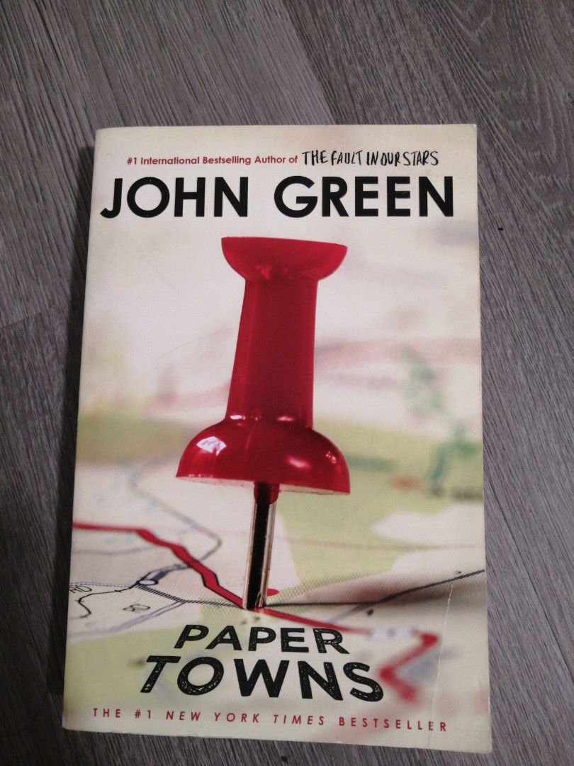 Paper towns by john green, Hobbies & Toys, Books & Magazines, Fiction ...
