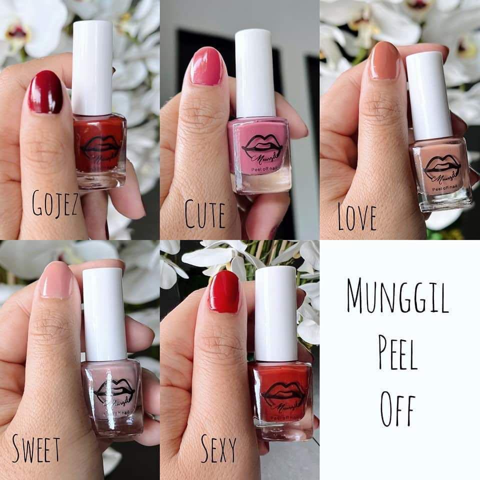 Peel off nail by MUNGIL, Beauty & Personal Care, Hands & Nails on Carousell
