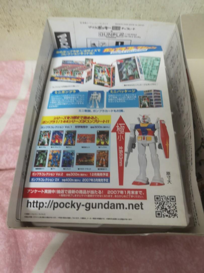 Pocky X Gundam Japan Limited Gunpla Mobile suit Gundam RX-78-2 FG Model ...