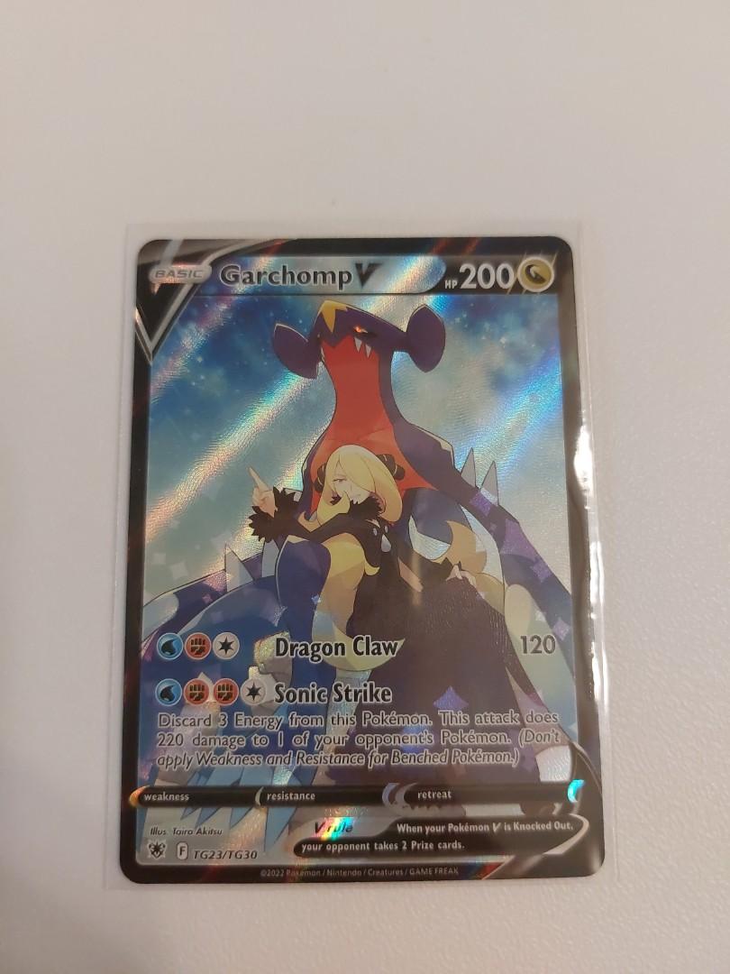 Pokemon Garchomp V alt art (price reduced) *Till end of july*, Hobbies ...