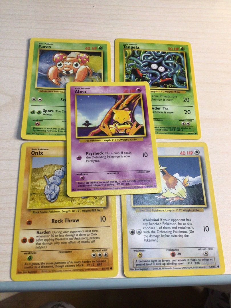 Pokemon TCG 1st Generation, Hobbies & Toys, Toys & Games on Carousell