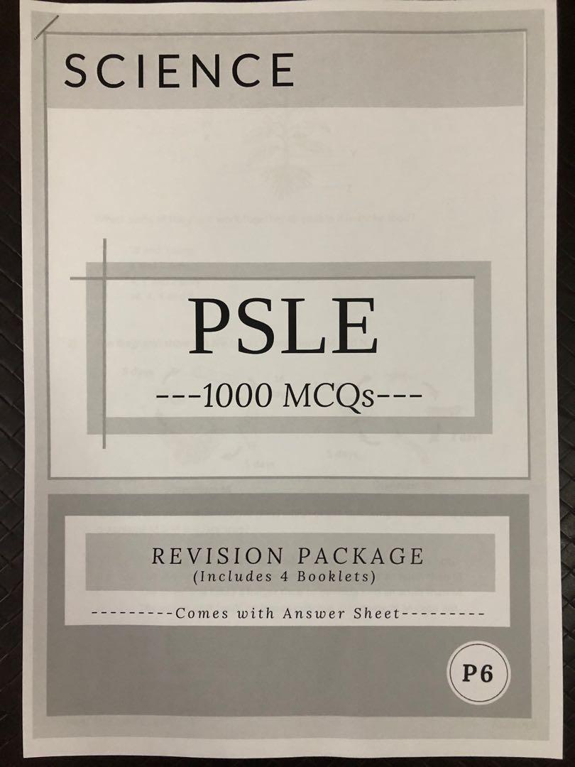 PSLE Science 1000 MCQ (2018-2020), Hobbies & Toys, Books & Magazines ...