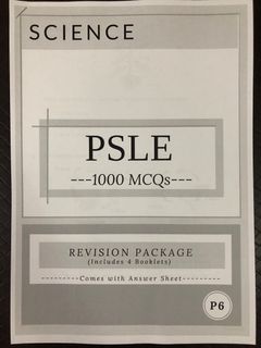 PSLE Science 1000 MCQ (2018-2020), Hobbies & Toys, Books & Magazines ...
