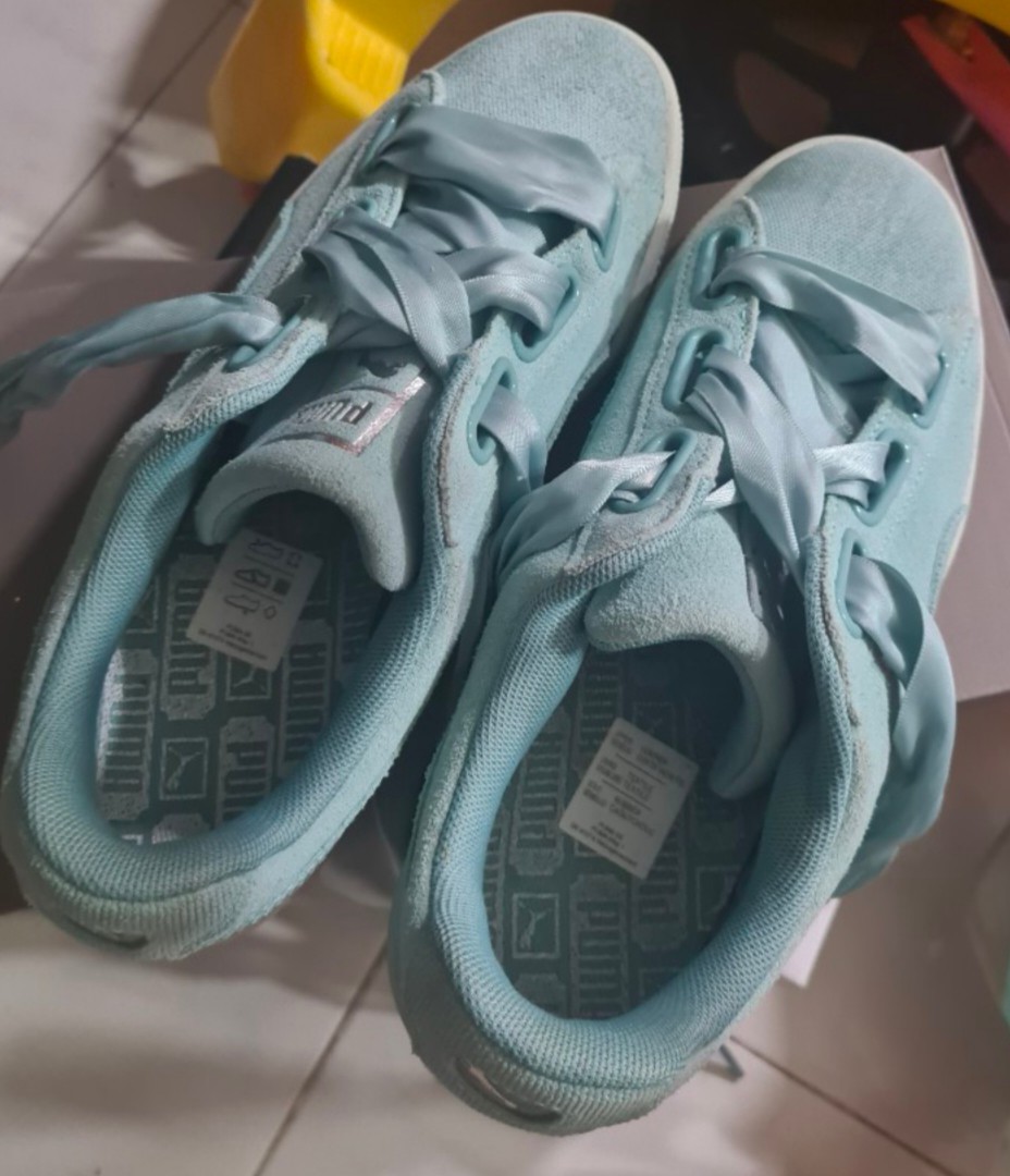 Puma Ribbon Suade, Women's Fashion, Footwear, Sneakers on Carousell