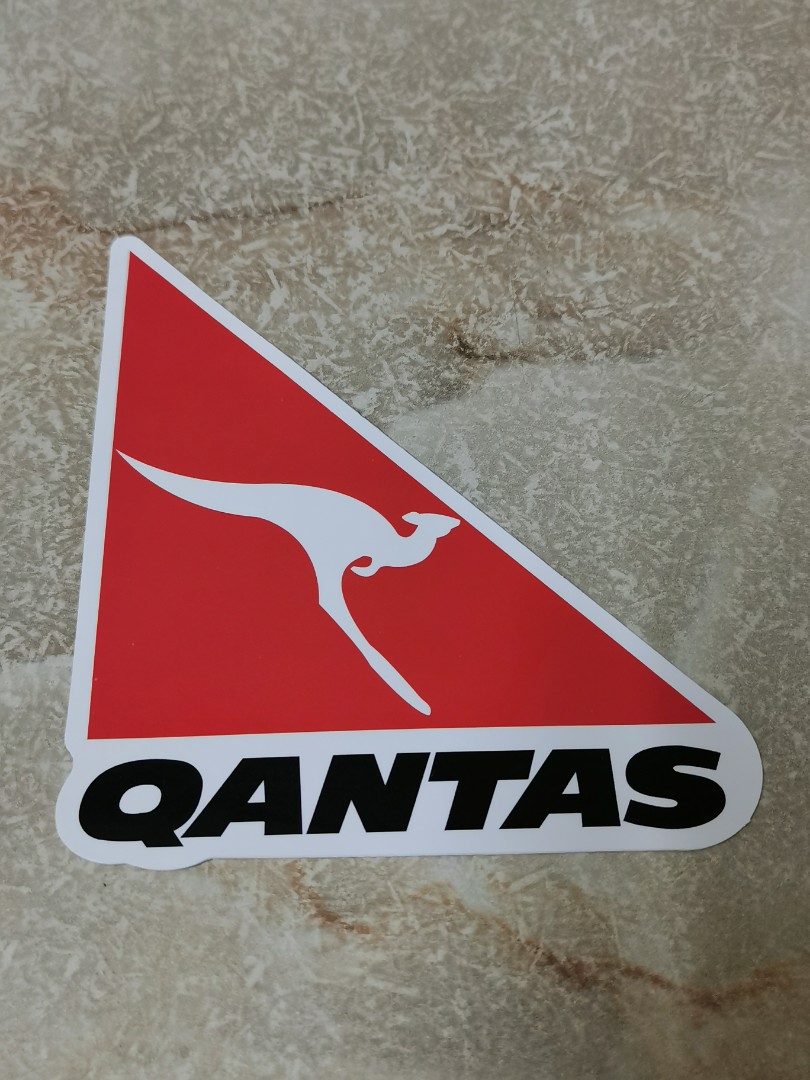 Qantas logo sticker, Hobbies & Toys, Collectibles & Memorabilia ...