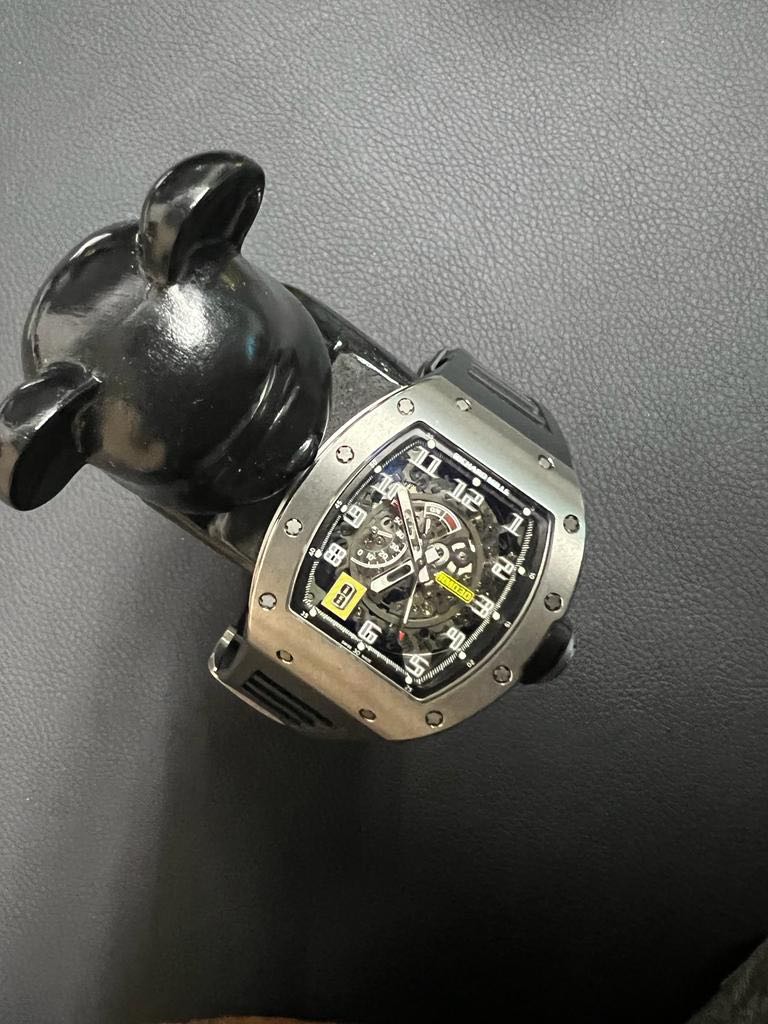 Richard Mille Rm30 skeleton dial Titanium, Luxury, Watches on Carousell