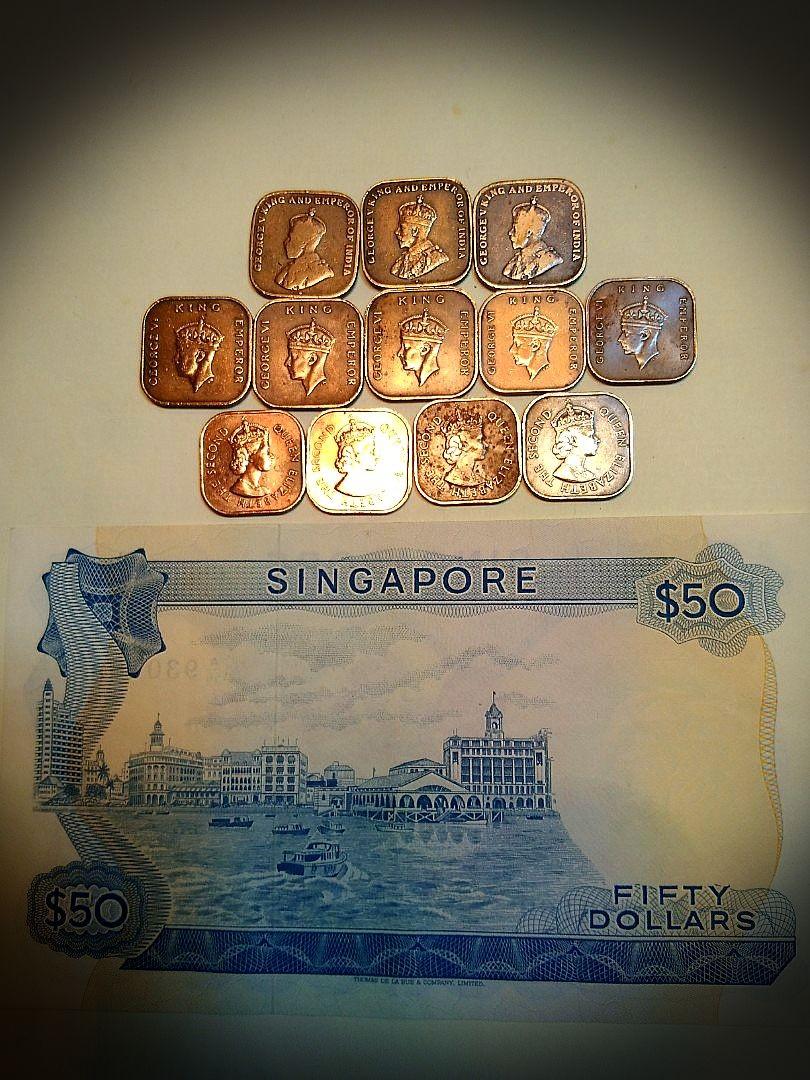 SG$50 & Square Coin, Hobbies & Toys, Memorabilia & Collectibles ...