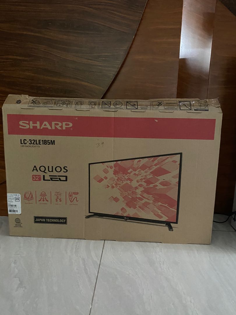 Sharp Aquos 32-inch LED TV, TV & Home Appliances, TV & Entertainment ...