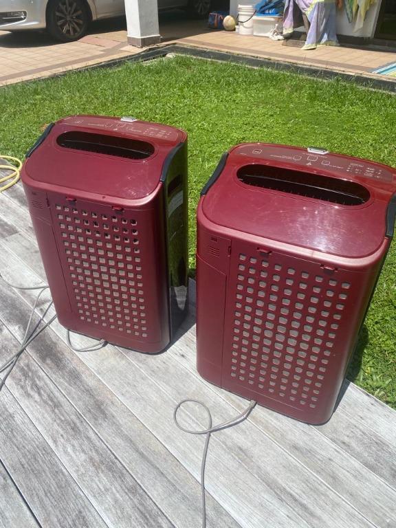 SHARP KC-850E-R Air Purifier and Humidifier Ion Plasmacluster (2 units ...