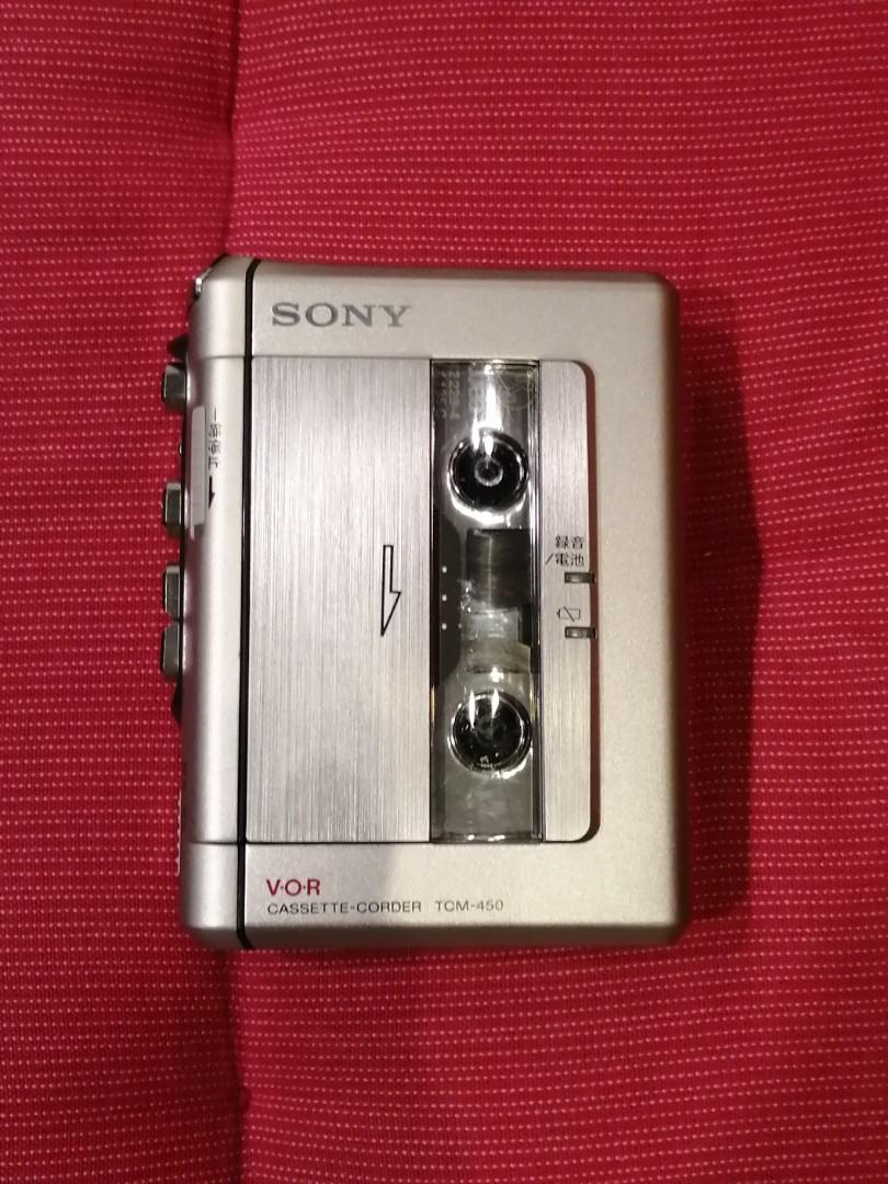 SONY TCM-450 RECORDABLE WALKMAN, 音響器材, 耳機 - Carousell