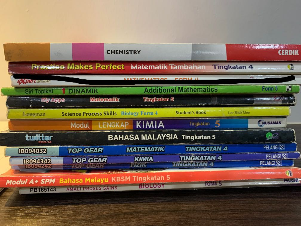 SPM Reference Books Bundle Set Buku Rujukan SPM PHYSICS FIZIK CHEMISTRY ...