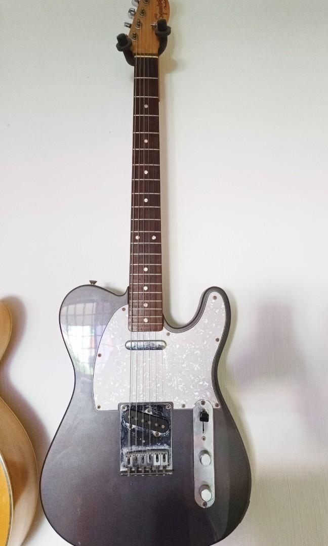 Squier Telecaster standard affinity - Gun metal grey, Hobbies & Toys ...