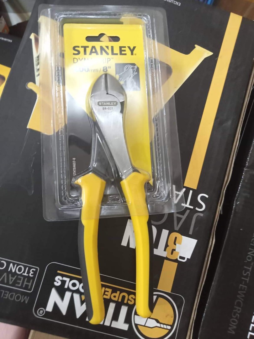Stanley side cutter plier 8", Commercial & Industrial, Construction ...