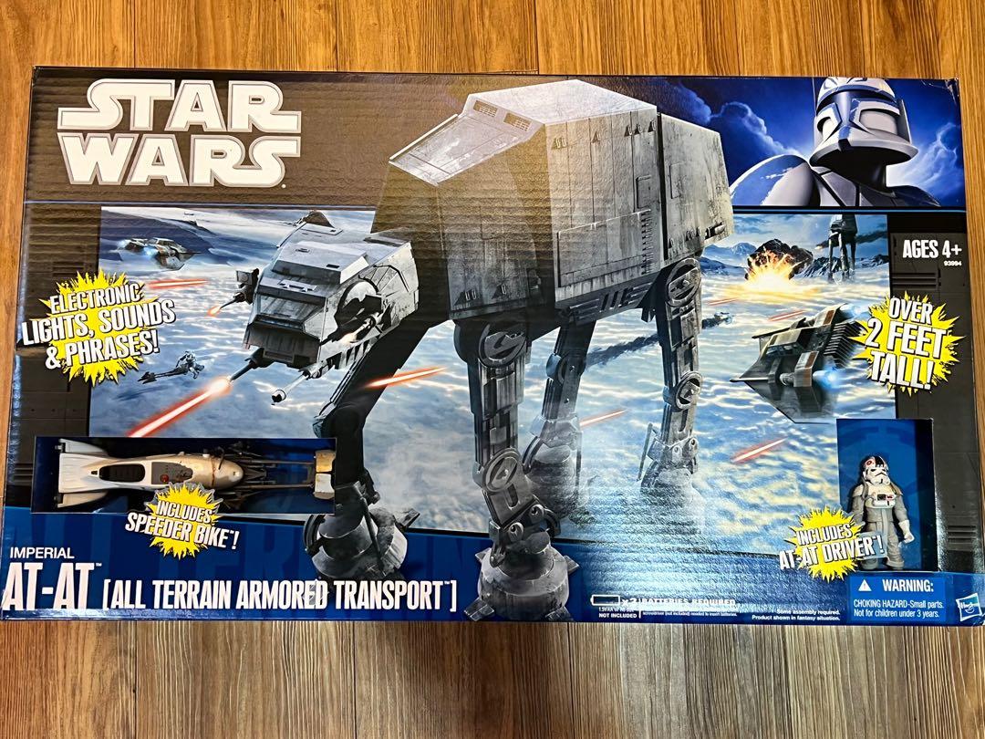 STAR WARS Imperial AT-AT Battle of Hoth from Empire Strikes Back *RARE ...