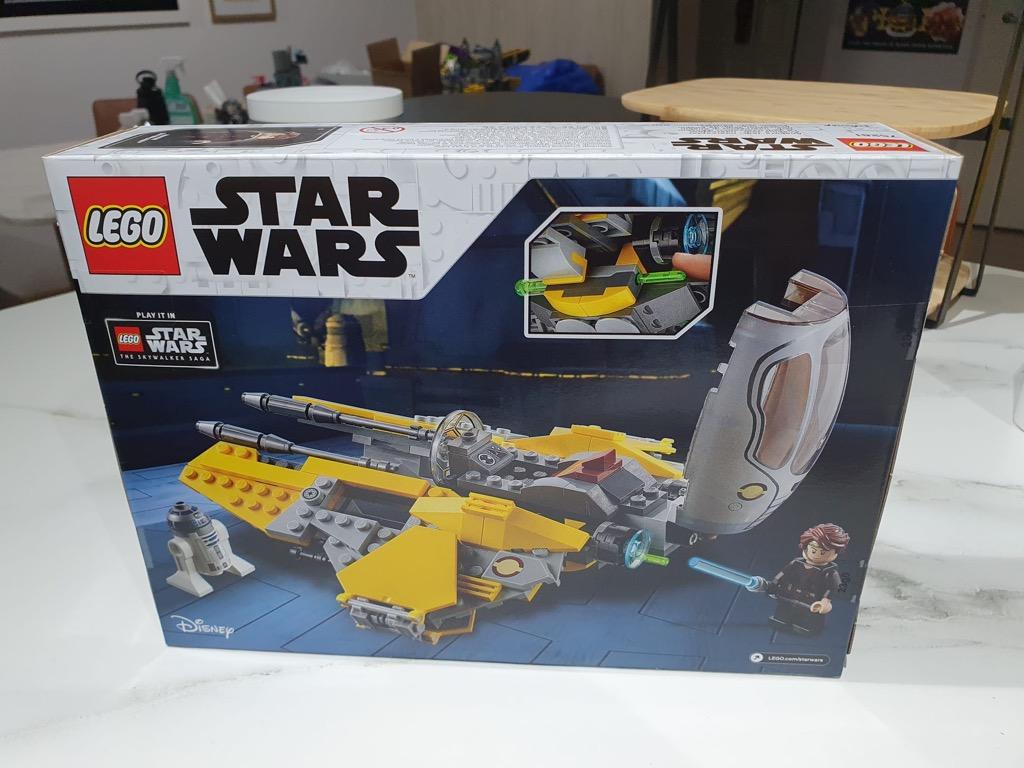 Star Wars LEGO 75281: Anakin's Jedi Interceptor, Hobbies & Toys, Toys ...