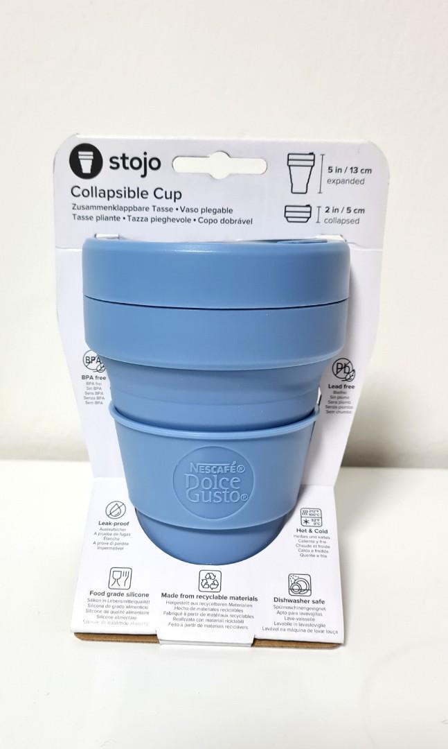 Stojo Pocket Cup 12 Oz/355ml - Steel Colour, Furniture & Home Living ...
