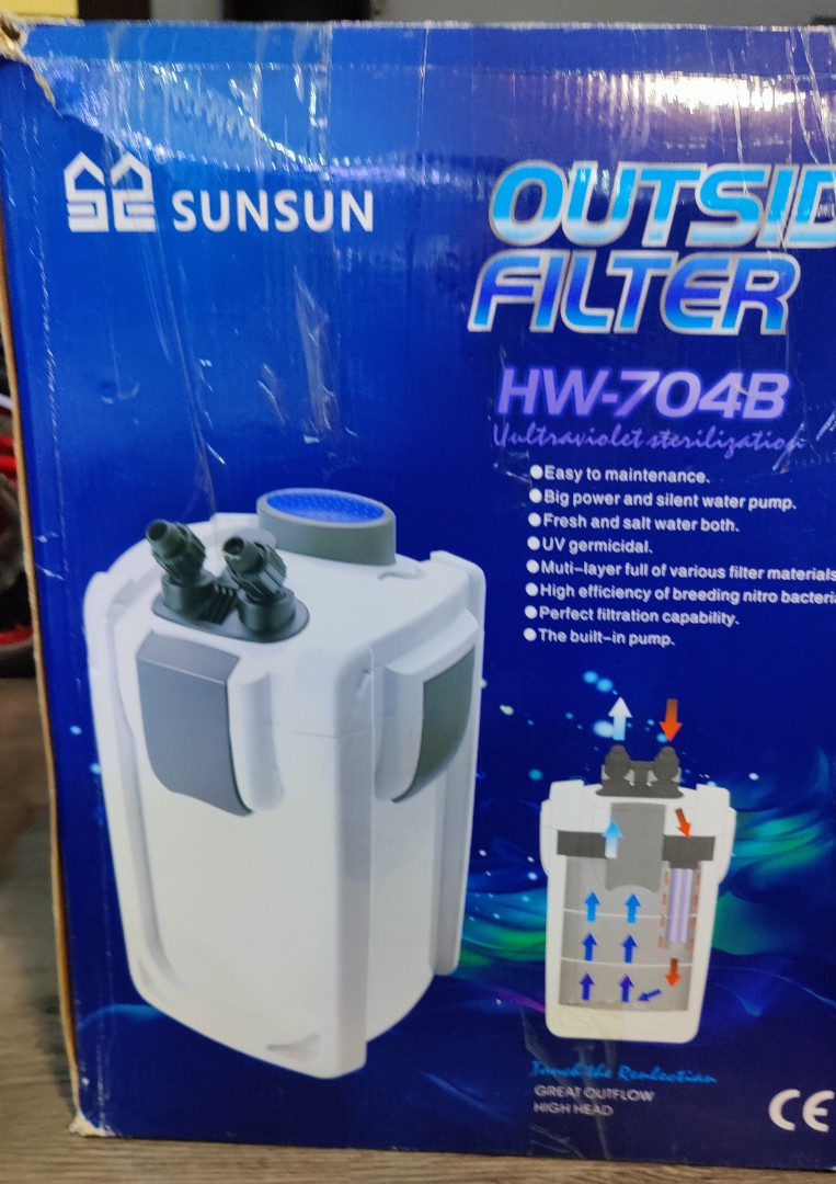 Sunsun hw704b, Pet Supplies, Homes & Other Pet Accessories on Carousell