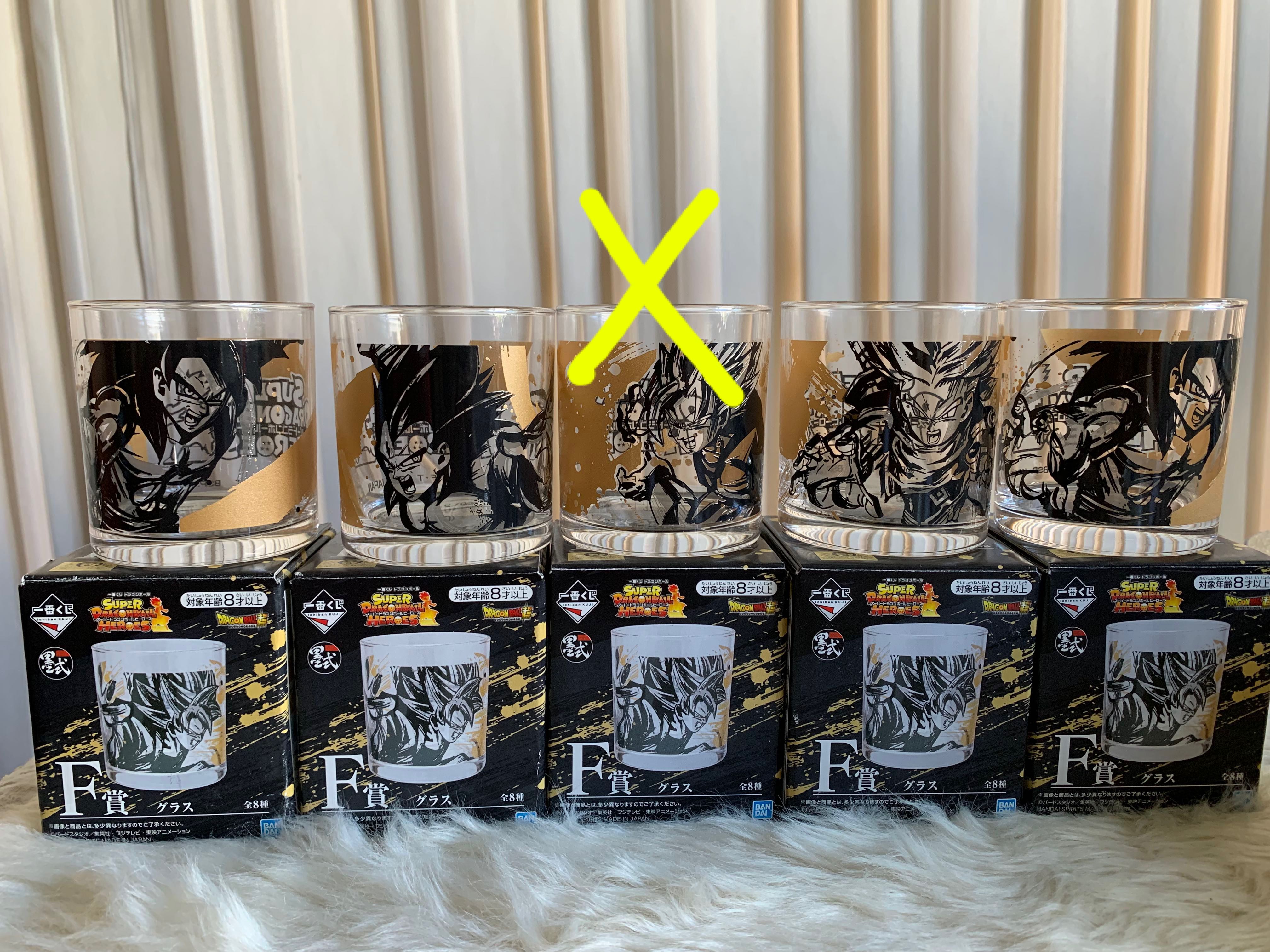 Super Dragonball heroes glass, Hobbies & Toys, Memorabilia ...