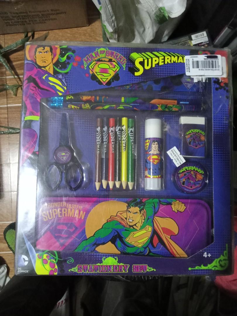 Superman Stationary Set, Hobbies & Toys, Memorabilia & Collectibles ...