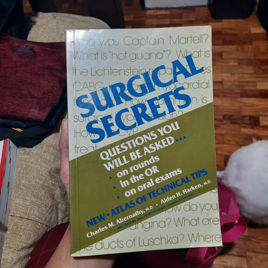 Surgical secrets questions you will be asked, Hobbies & Toys, Books ...