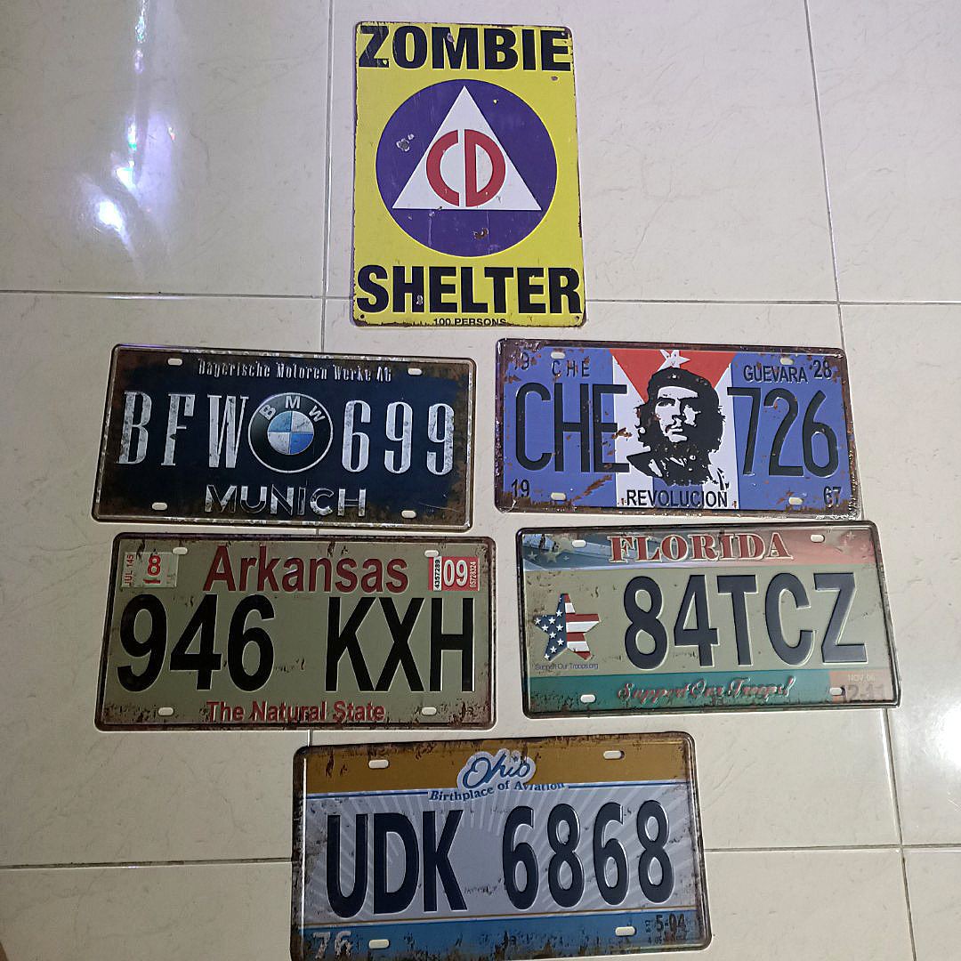 Tin Sign board, Hobbies & Toys, Memorabilia & Collectibles, Vintage ...