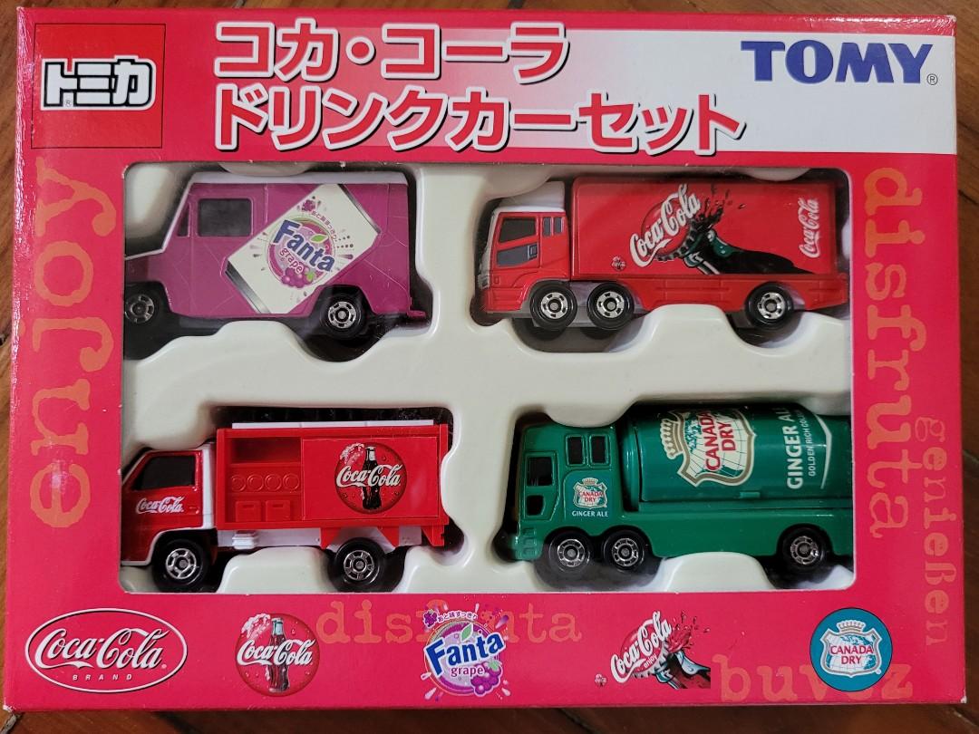 Tomica Diecast Car Box Set ( Coca Cola Fanta Lorry Trucks ) Tomica 貨車車仔 ...