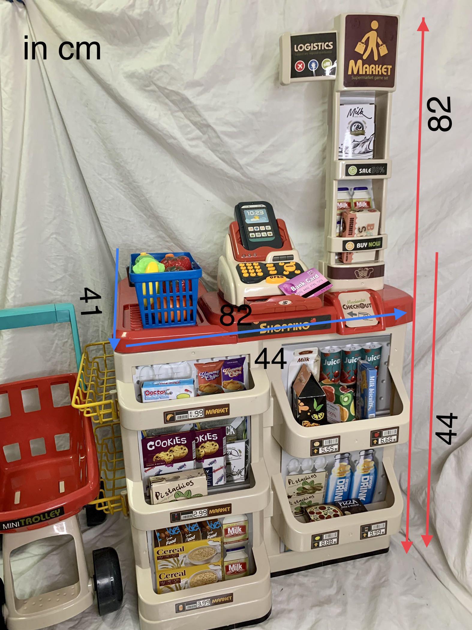 Toy Supermarket cashier set, Hobbies & Toys, Toys & Games on Carousell